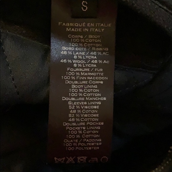 Balmain | Jackets & Coats | Balmain Hooded Raccoonfur Jacket 0 ...